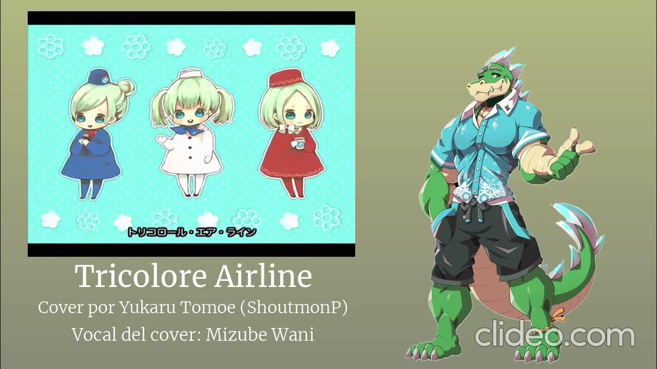 Yukaru Tomoe (ShoutmonP) feat. Mizube Wani (水辺鰐) - Tricolore Airline (cover UTAU) - YouTube