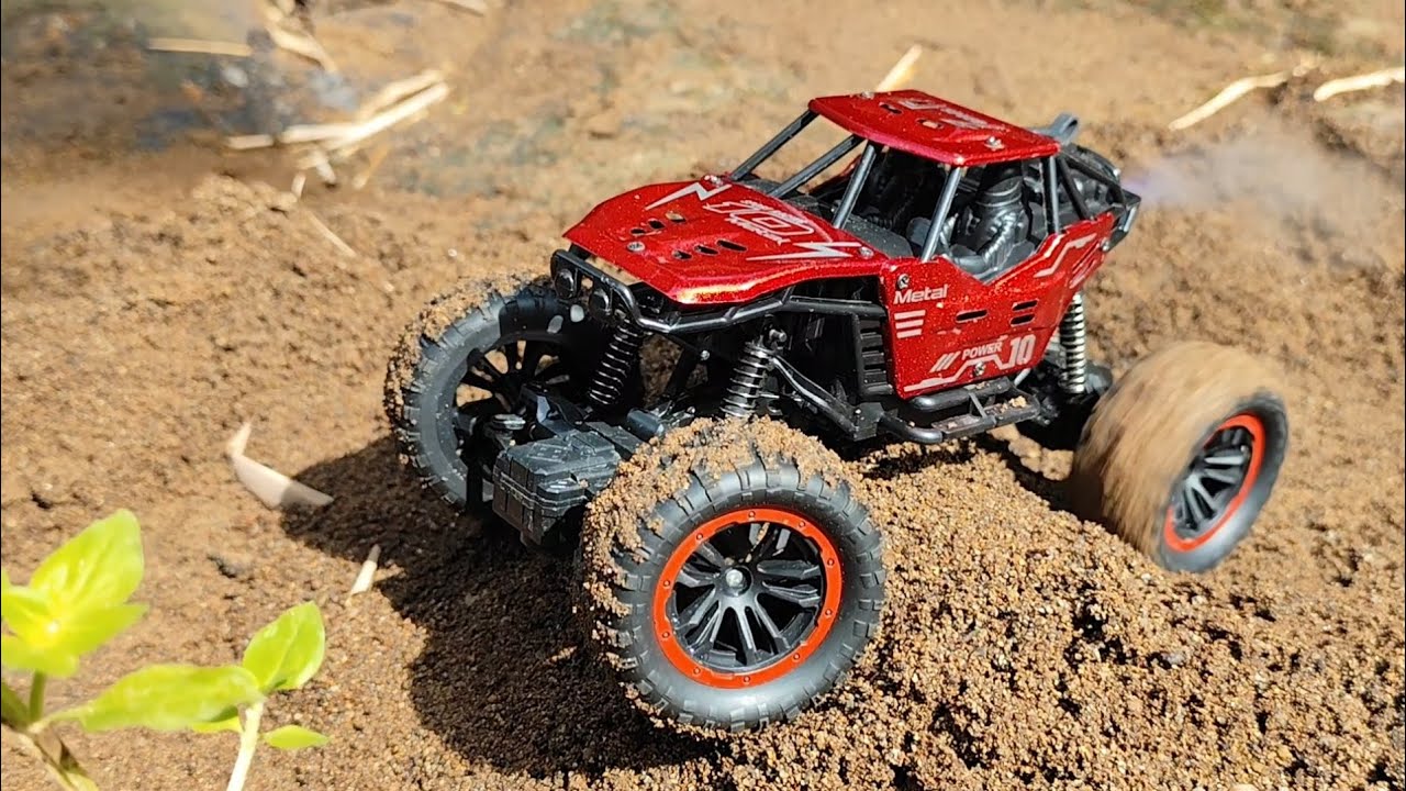 Rc rock adventure 4x4 full jumping - YouTube