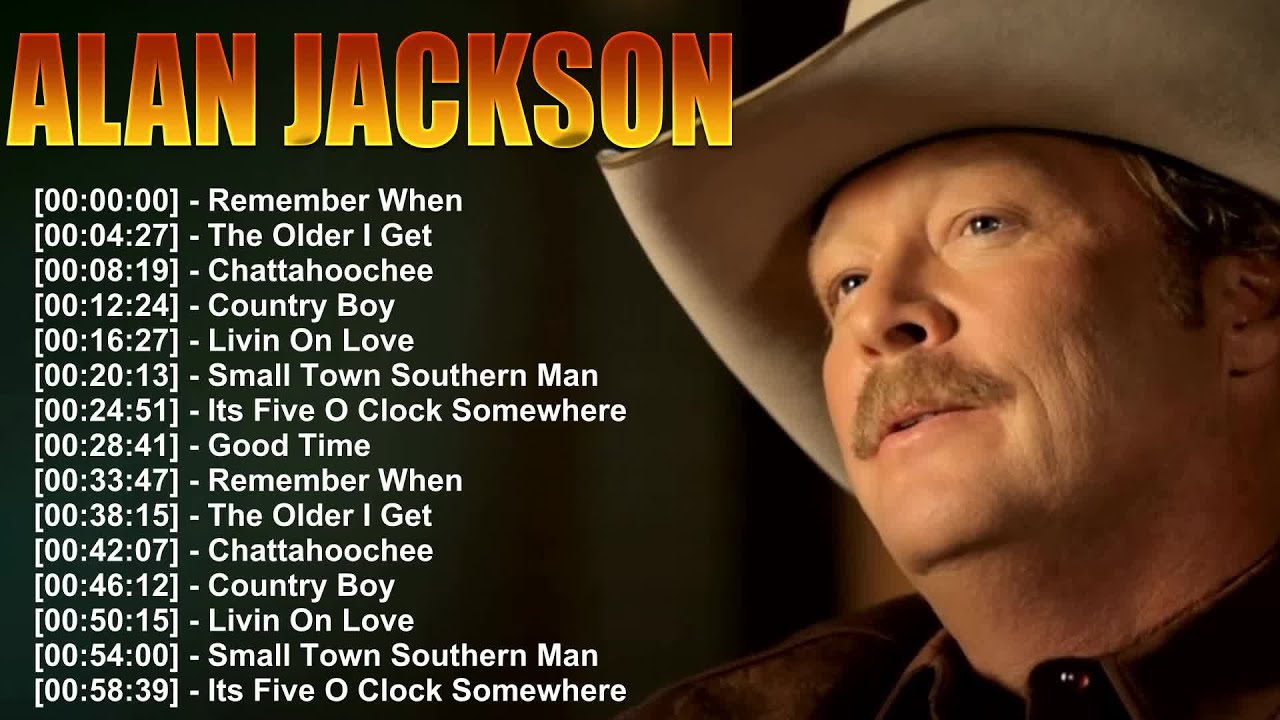 Álbum completo de Alan Jackson – "Remember When" e outros grandes hits ...