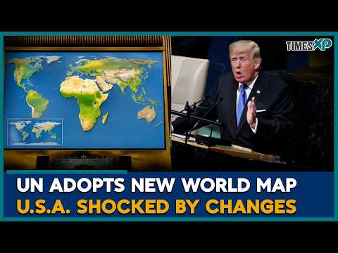 UN Adopts New World Map, U.S. Shocked By Major Changes | U.S News | World News