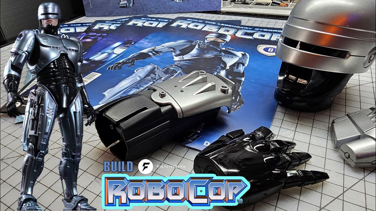 Build the Legendary Cyborg ROBOCOP - Pack 2 - Stages 3-6 - YouTube