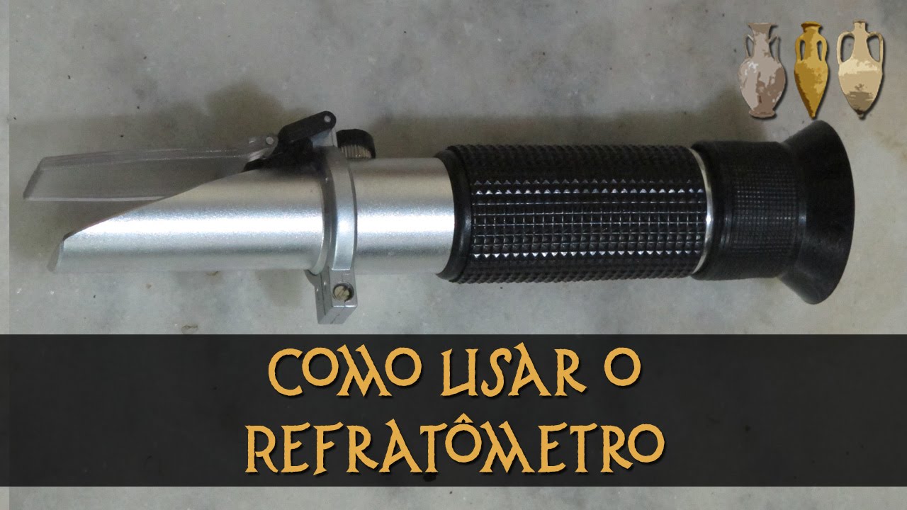 Como Usar o Refratômetro - YouTube