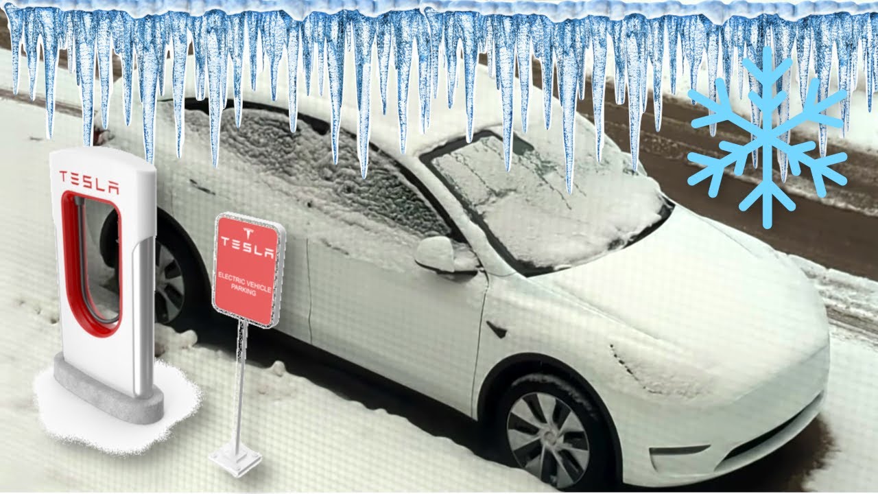 FREEZING then SUPERCHARGING my Tesla. What did I learn? - YouTube