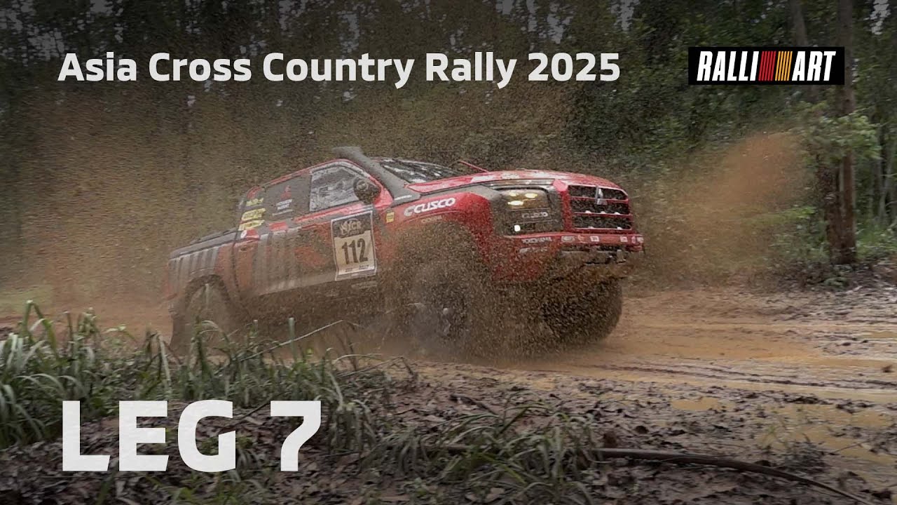 Asia Cross Country Rally AXCR 2025 LEG 7 / SS 7 - YouTube