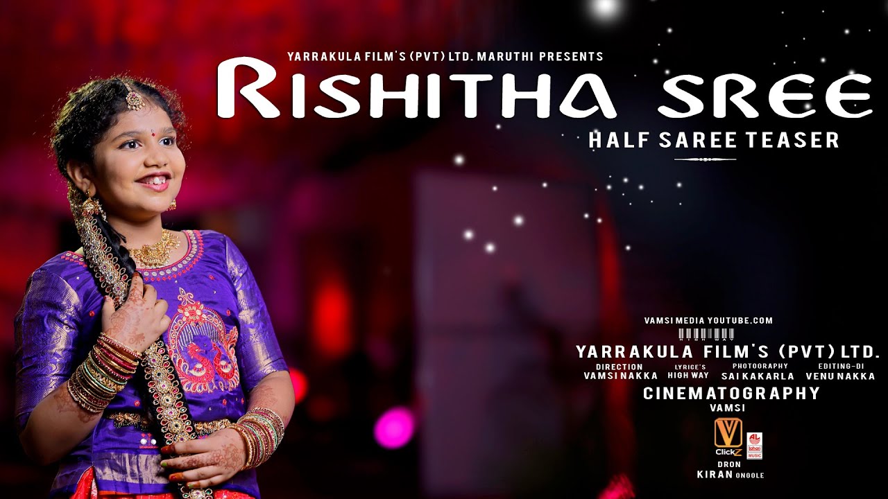 Rishitha Sree Half Saree Teaser - YouTube