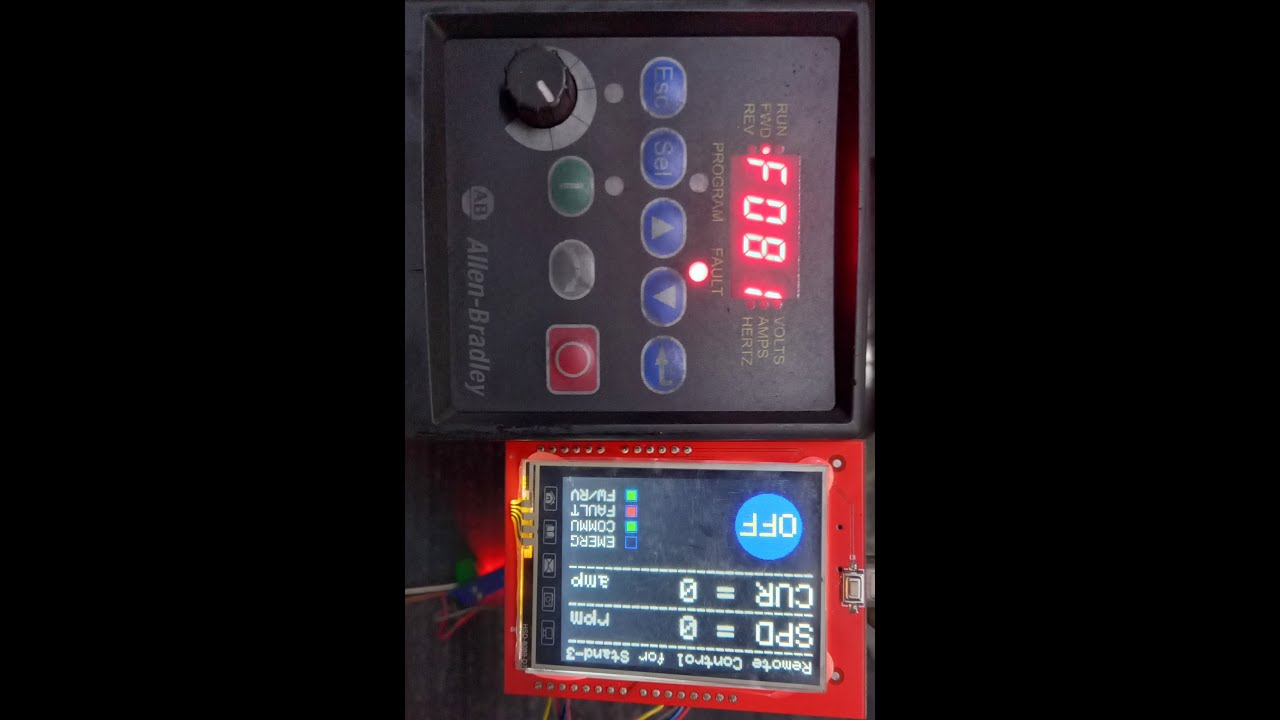 Master control for Motor Drives (HMI) - YouTube