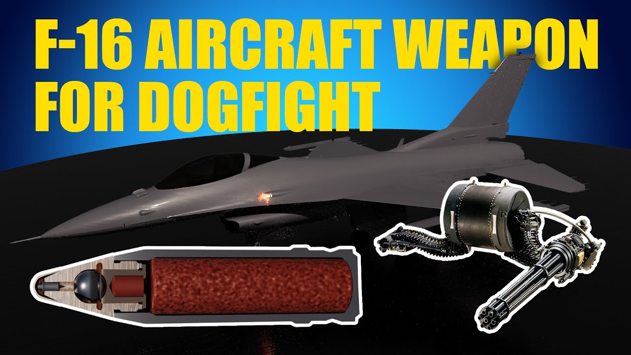 M61 Vulcan cannon on F-16 - YouTube