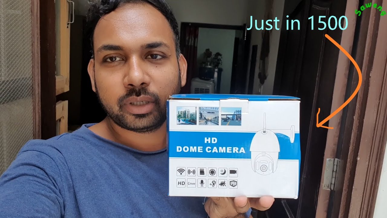 HD Dome Camera with wifi and remote access, two way communications ...