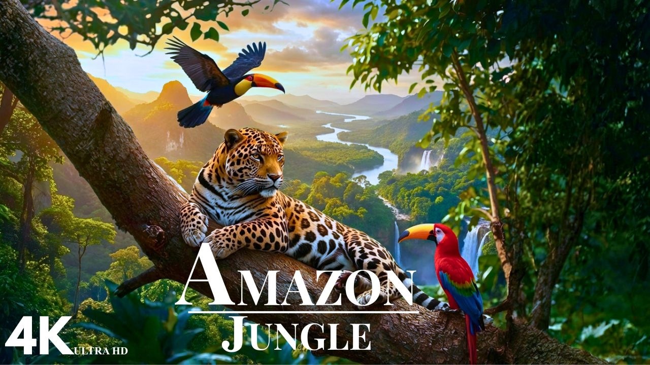 Amazon’s Untamed Beauty 4K: Untouched Wilderness & Incredible Wildlife ...