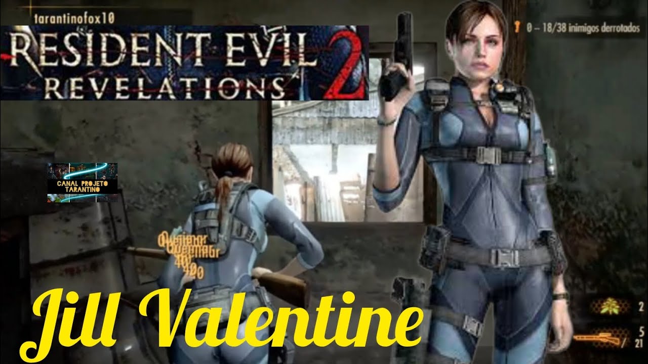 RESIDENT EVIL REVELATIONS 2 -MODO RAIDE(JILL VALENTINE) - YouTube