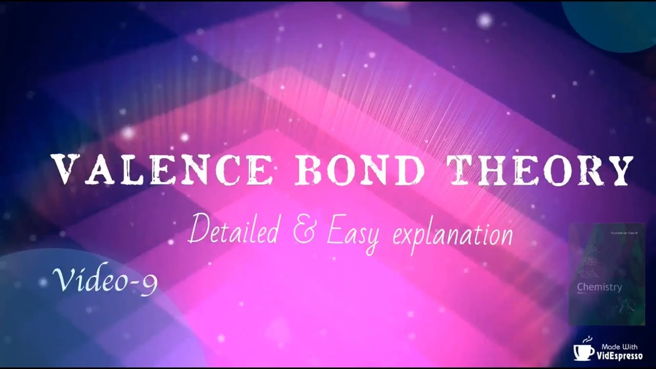 VALENCE BOND THEORY & H2 molecule formation| Detailed & easy ...