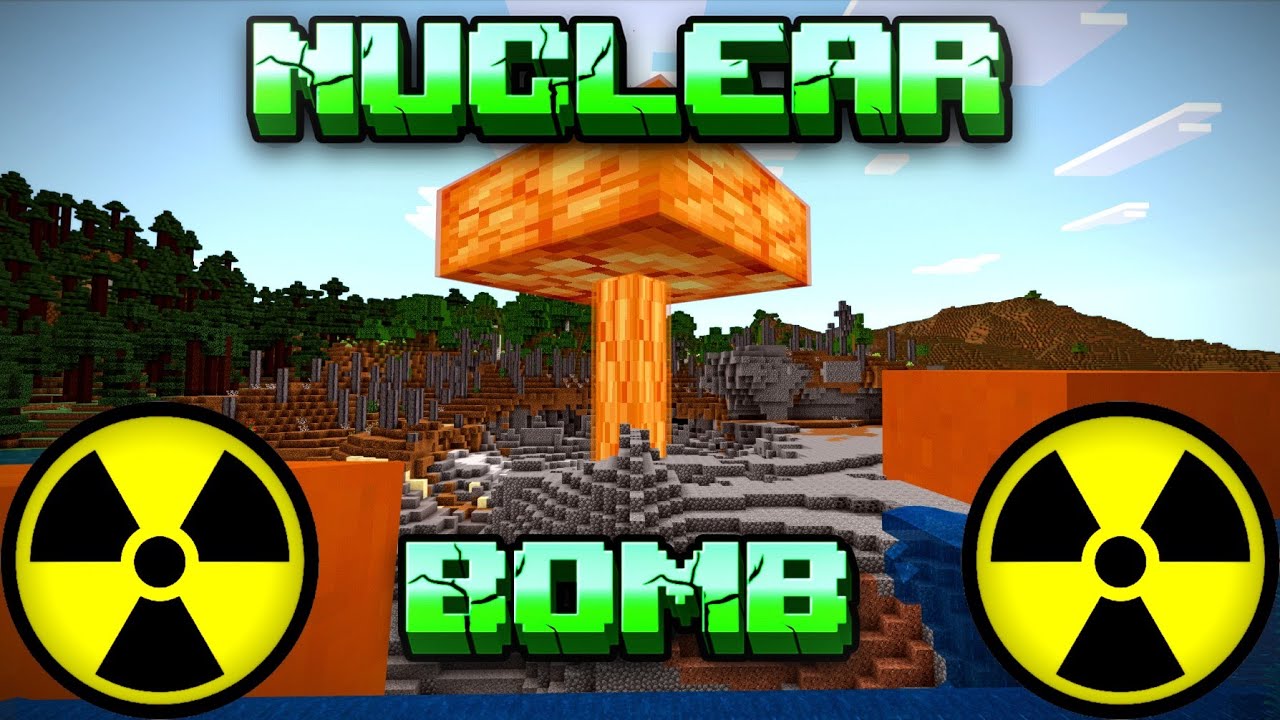 How I made a Nuke in Vanilla Minecraft (Bedrock Edition) - YouTube
