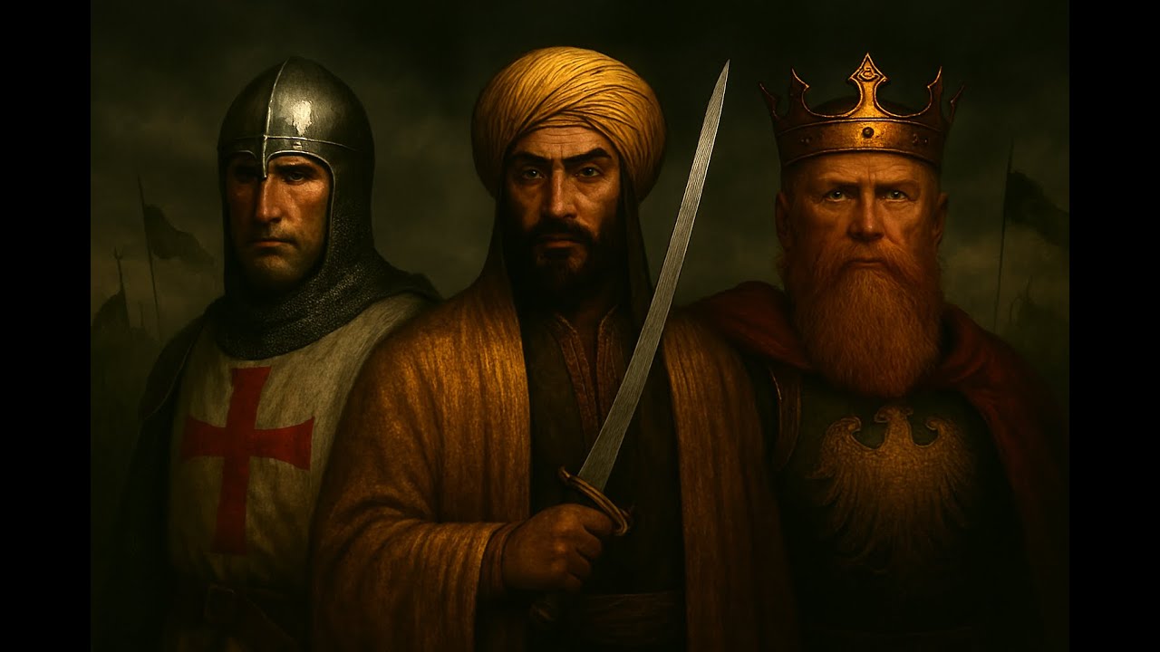 Richard the Lionheart, Saladin & Barbarossa: Legends of the Crusades ...
