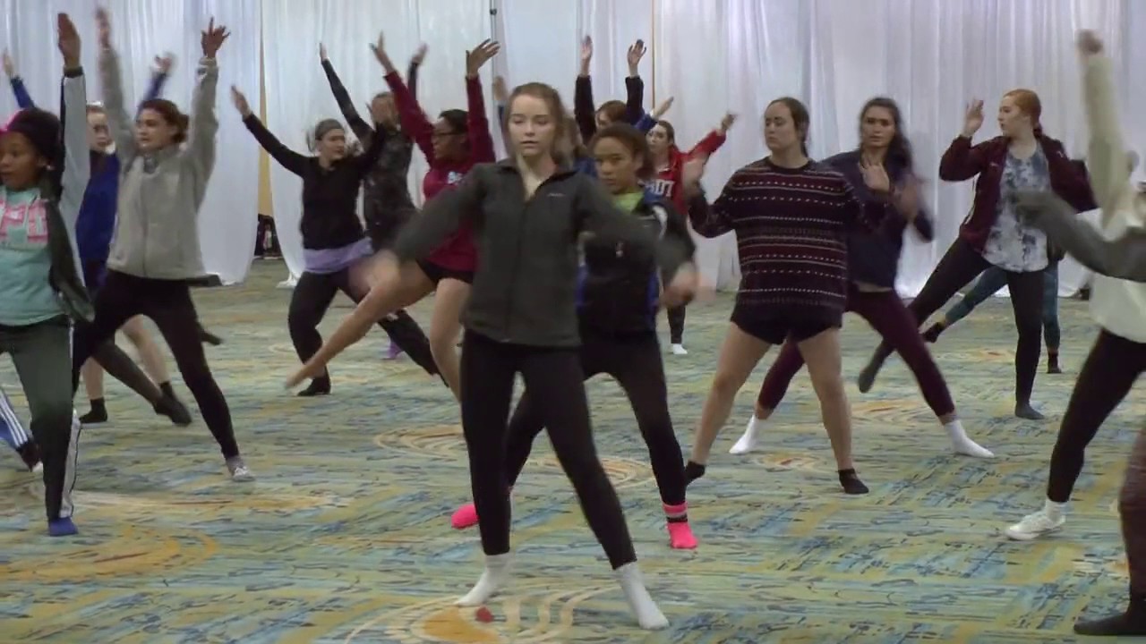 All State Dance Team Performance 1 - YouTube