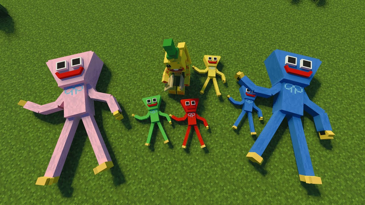 Poppy PlayTime Chapter 2 Addon MCPE in Minecraft PE - MMCRAFT TV - YouTube