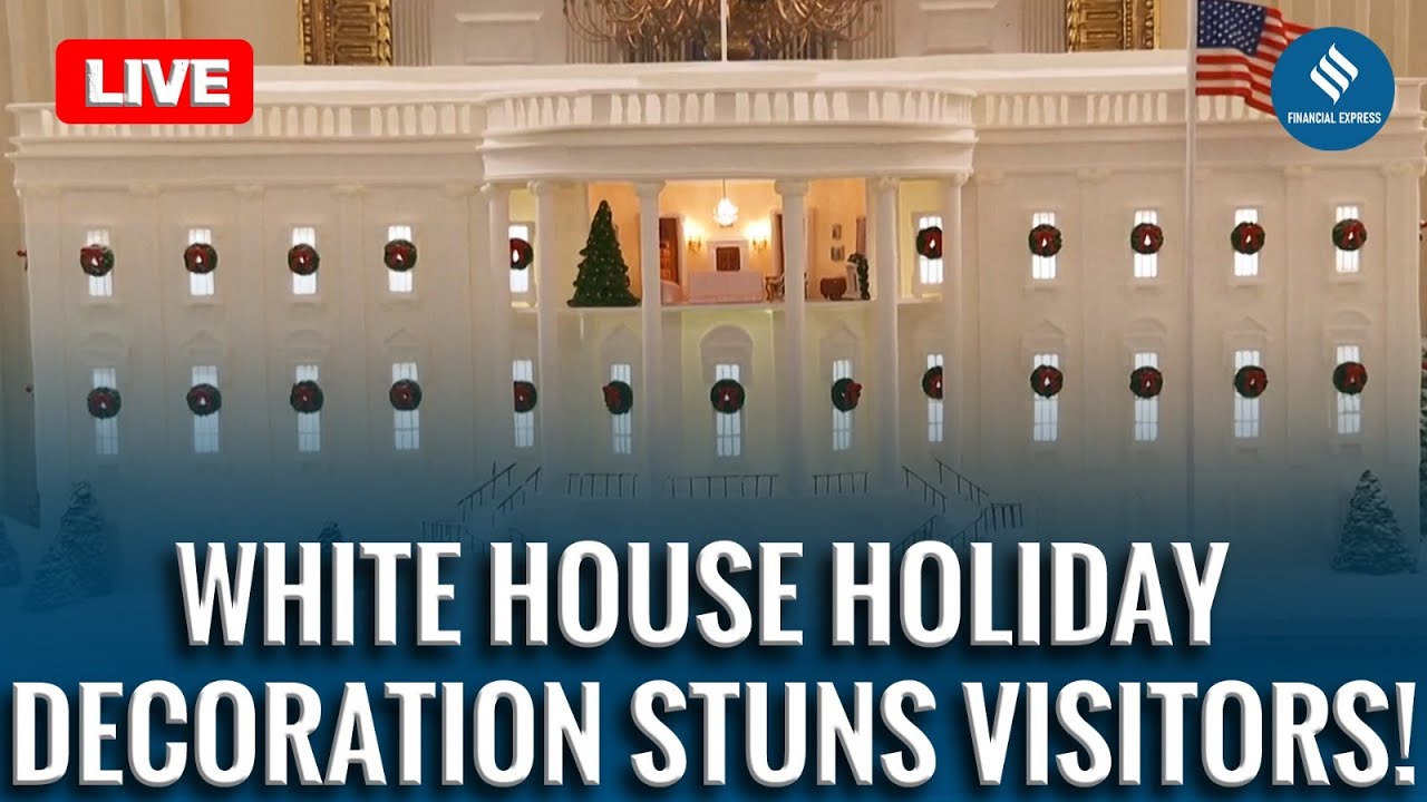 LIVE: White House Unveils Shocking Trump Painting In Holiday Display ...