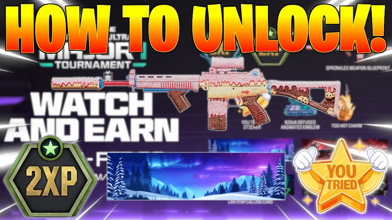 How to Get the CDL MAJOR 1 YouTube Viewership Rewards in BO6! How to ...