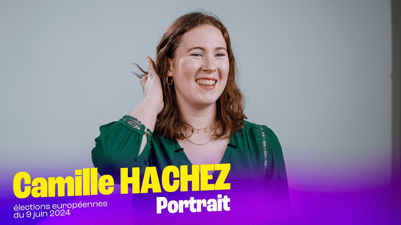 Camille Hachez candidate de l'Union populaire ! - YouTube