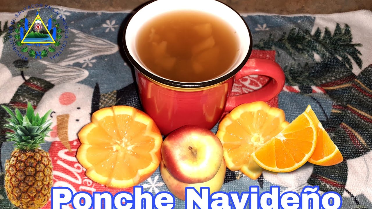 Como hacer ponche de frutas Guatemalteco / Ponche caliente de frutas ...