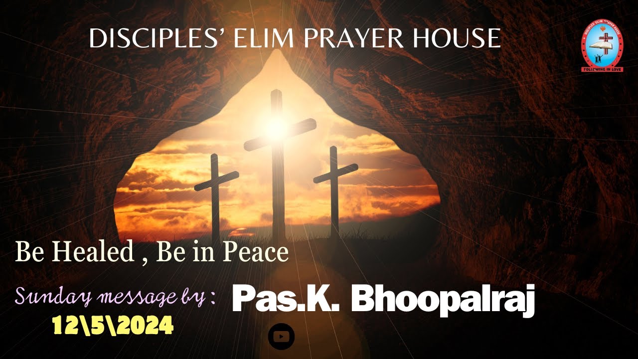 Sunday Service | 12-05-2024 | By Pastor.K.Bhoopal Raj - YouTube