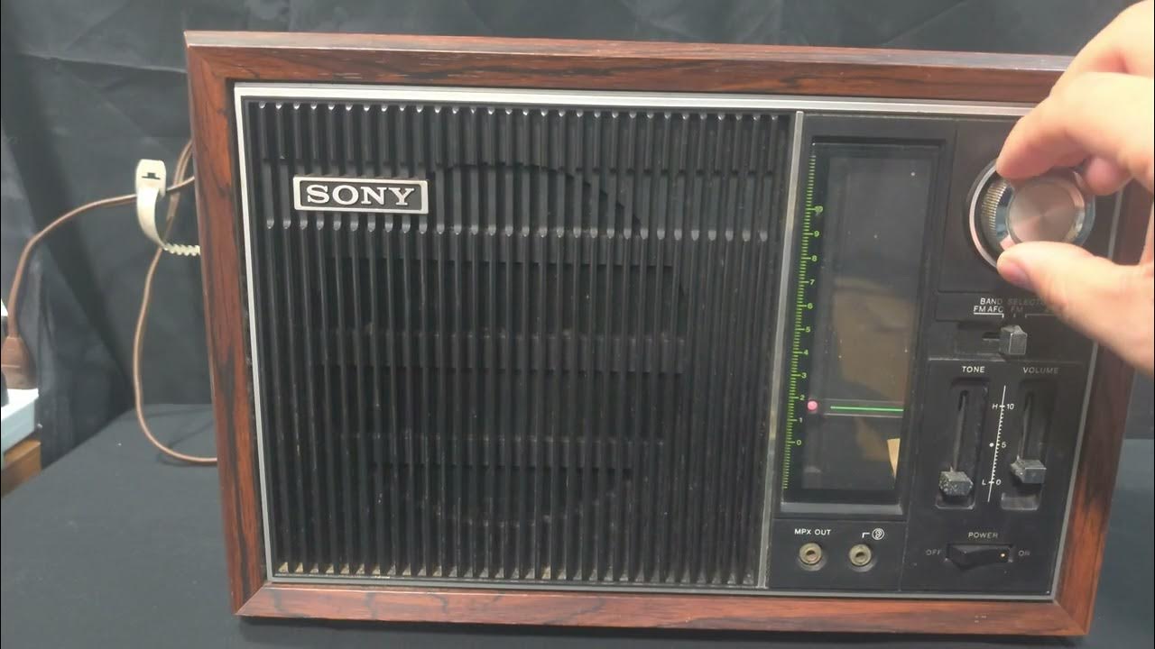 【ラジオ】SONY TFM-9510 - YouTube