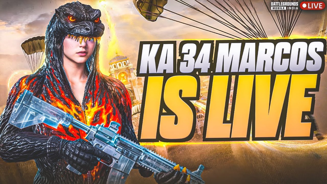 🔴 LIVE -Play like Noob not Like Pro |KA34 MARCOS IS LIVE #kannadalive #indiakagame #2807 - YouTube