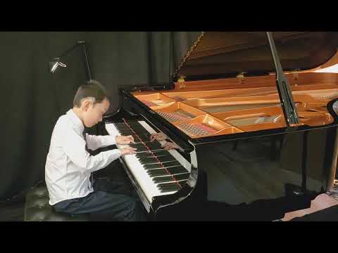 Eric Xue JS Bach Invention 6 in E major BWV 777, Piano Lessons in ...