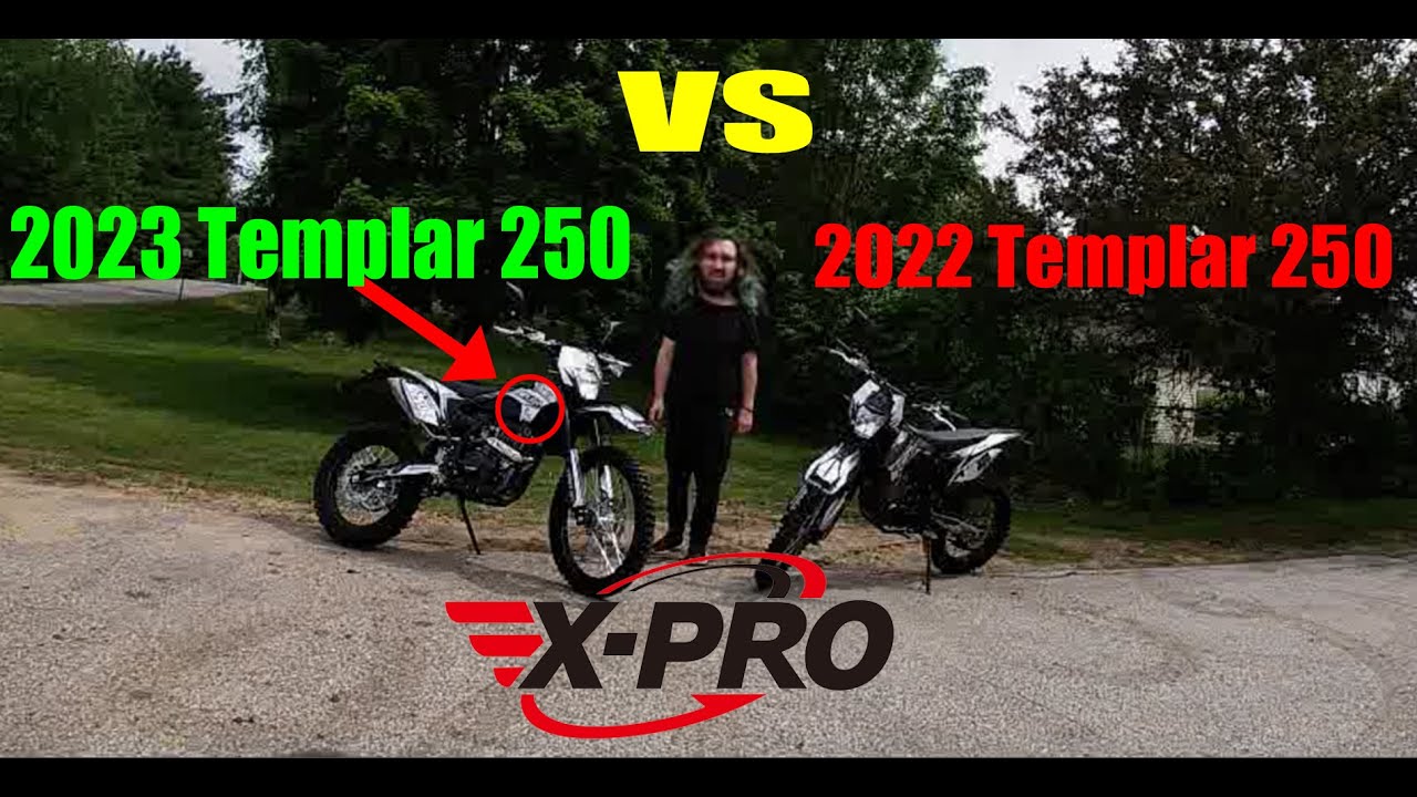2023 Templar 250 V.S 2022 Templar 250. What Bike is Better?? - YouTube