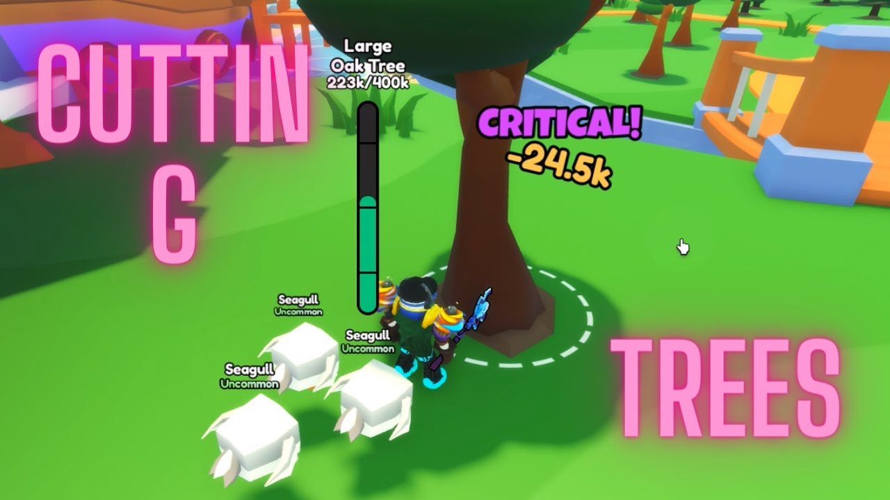 Cutting Trees 🎄 Lumber Legends Simulator - YouTube