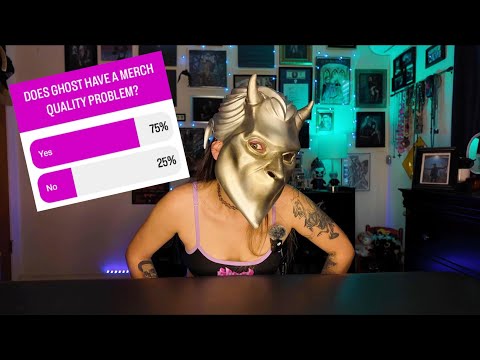 I FINALLY GOT A MELIORA MASK! Plus Hot Topic Merch Review & Ghost Merch Talk