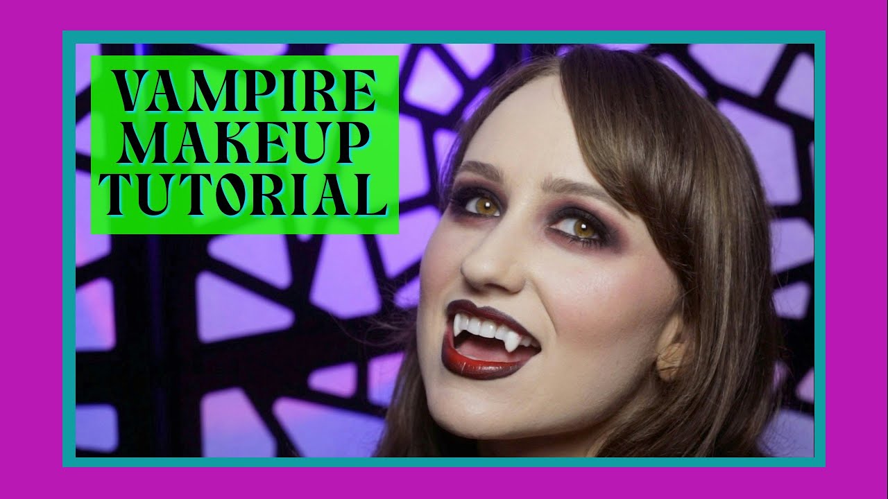 Vampire Makeup Tutorial - YouTube
