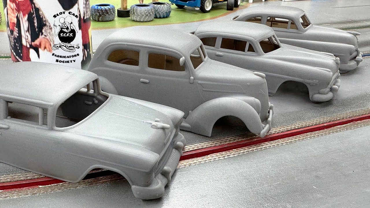 1/32 Resin Printed Bodies - Batch 1 - Hangar 1 - YouTube