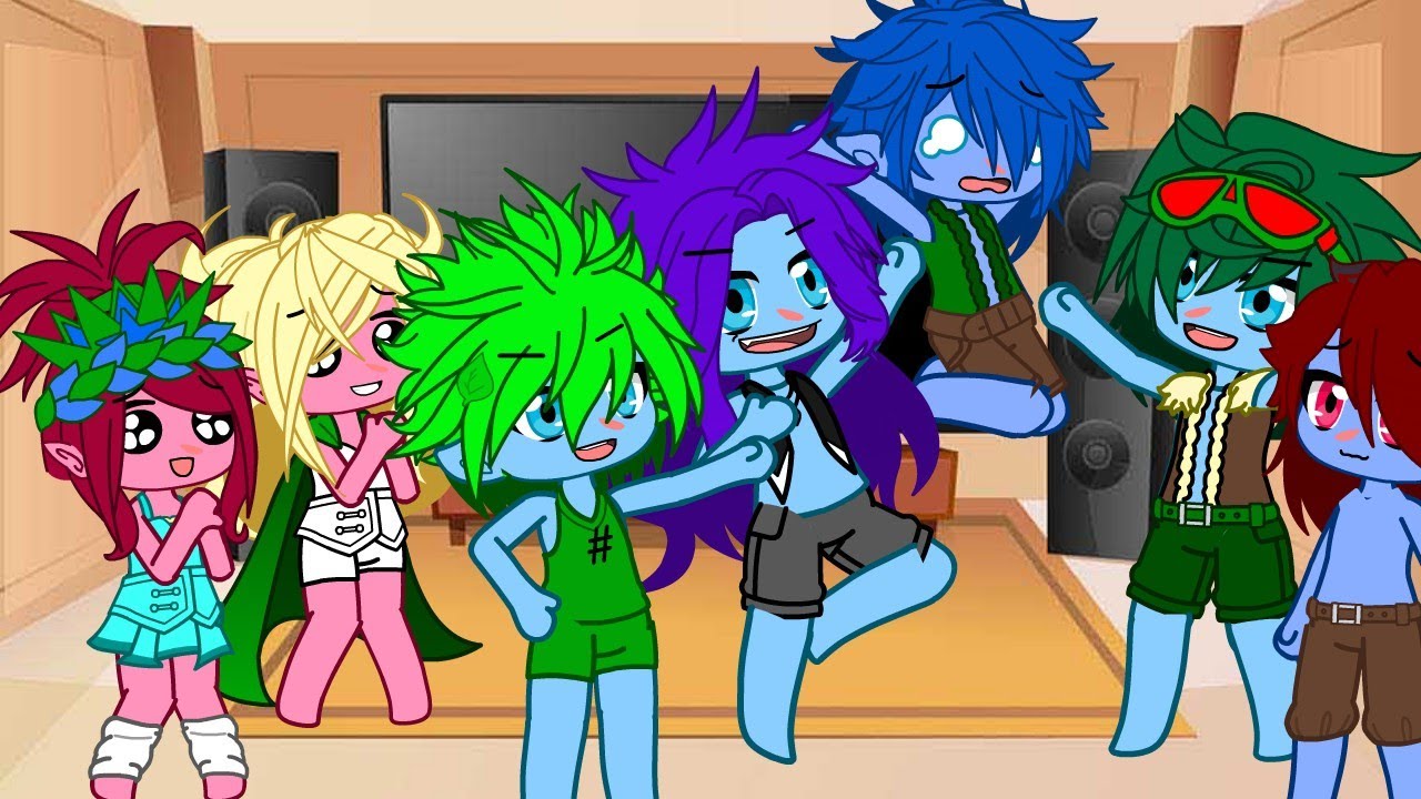 the sisters(poppy+Viva) and brozone react to {part 6}///look at the ...