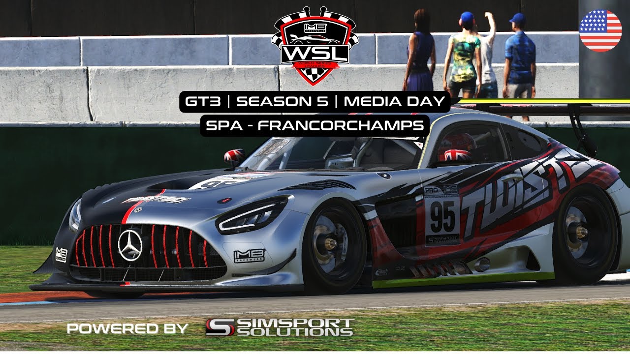 IMB World Series League - GT3 Season 5 - Media Day Spa (US) - YouTube