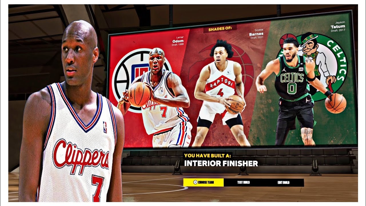 THIS 6'10 INTERIOR FINISHER BUILD NBA 2K23 NEXT GEN HAS 93 BLOCK, 85 ...
