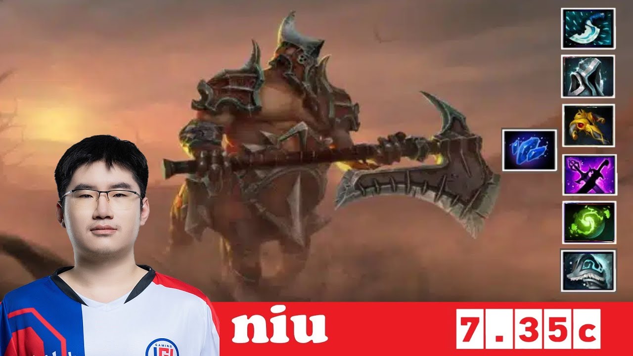 [DOTA 2] LGD.niu the CENTAUR WARRUNNER [OFFLANE] [7.35c] - YouTube