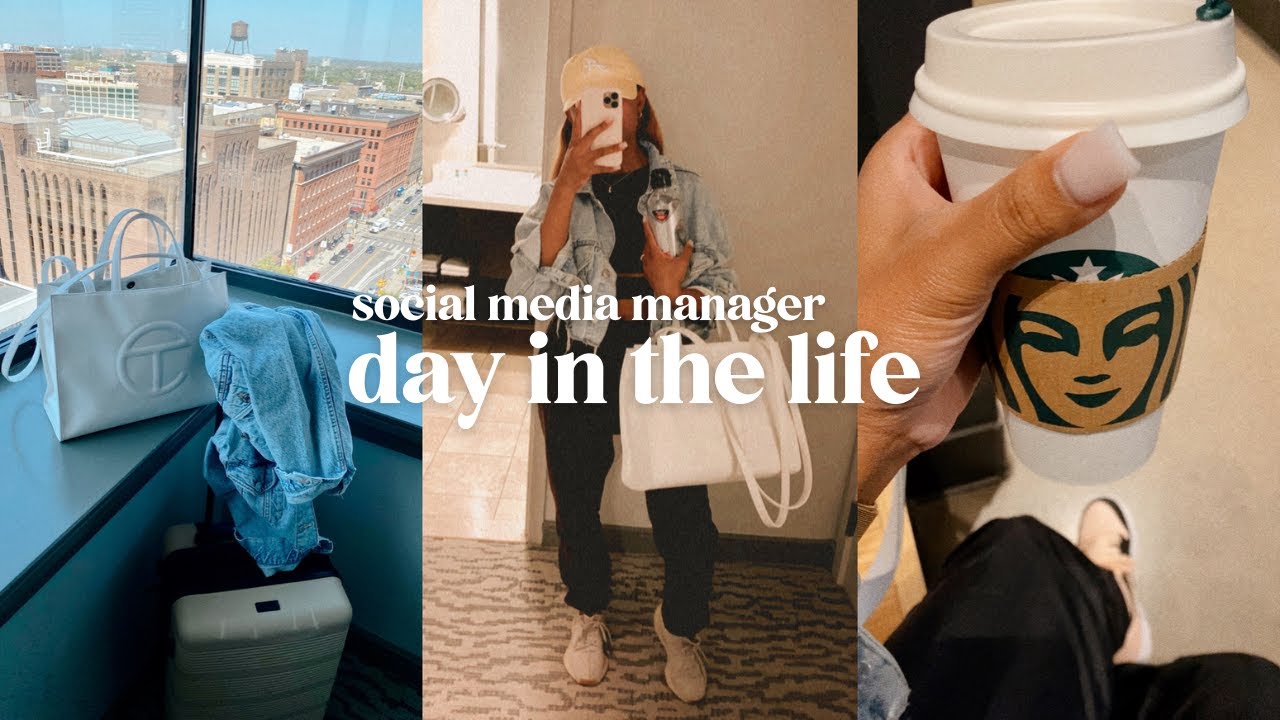 DAY IN THE LIFE OF A SOCIAL MEDIA MANAGER | Flewed out for Work, 1st ...
