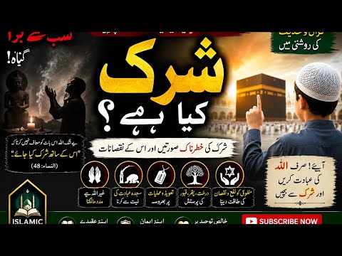 شرک کیا ہے؟ شرک کی خطرناک صورتیں | قرآن و حدیث کی روشنی میں | Islamic World