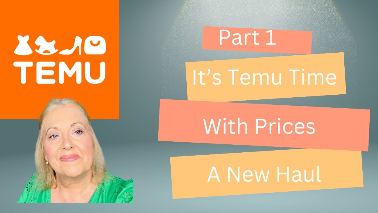 It’s Temu Time With A Haul and Prices - YouTube