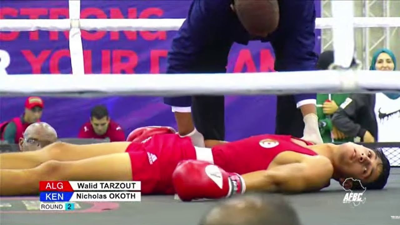 Nicholas Okoth (Ken) WINS vs Walid TARZOUT (ALG) Africa Boxing Championship - YouTube