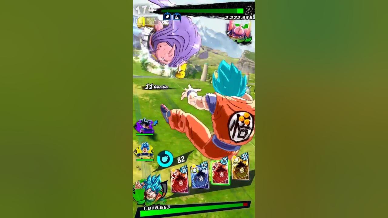New Super Saiyan God Ss Goku Gameplay Dragonball Legends Anime Shorts Youtube