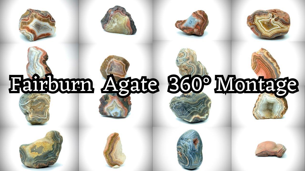 Fairburn Agate Relaxation Montage | Dozens of Beautiful Agates - YouTube