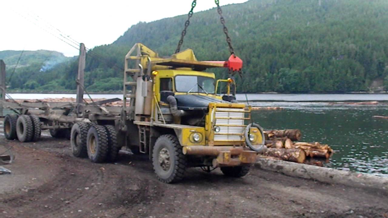 Logging "A" Frame, Holberg B.C. - YouTube