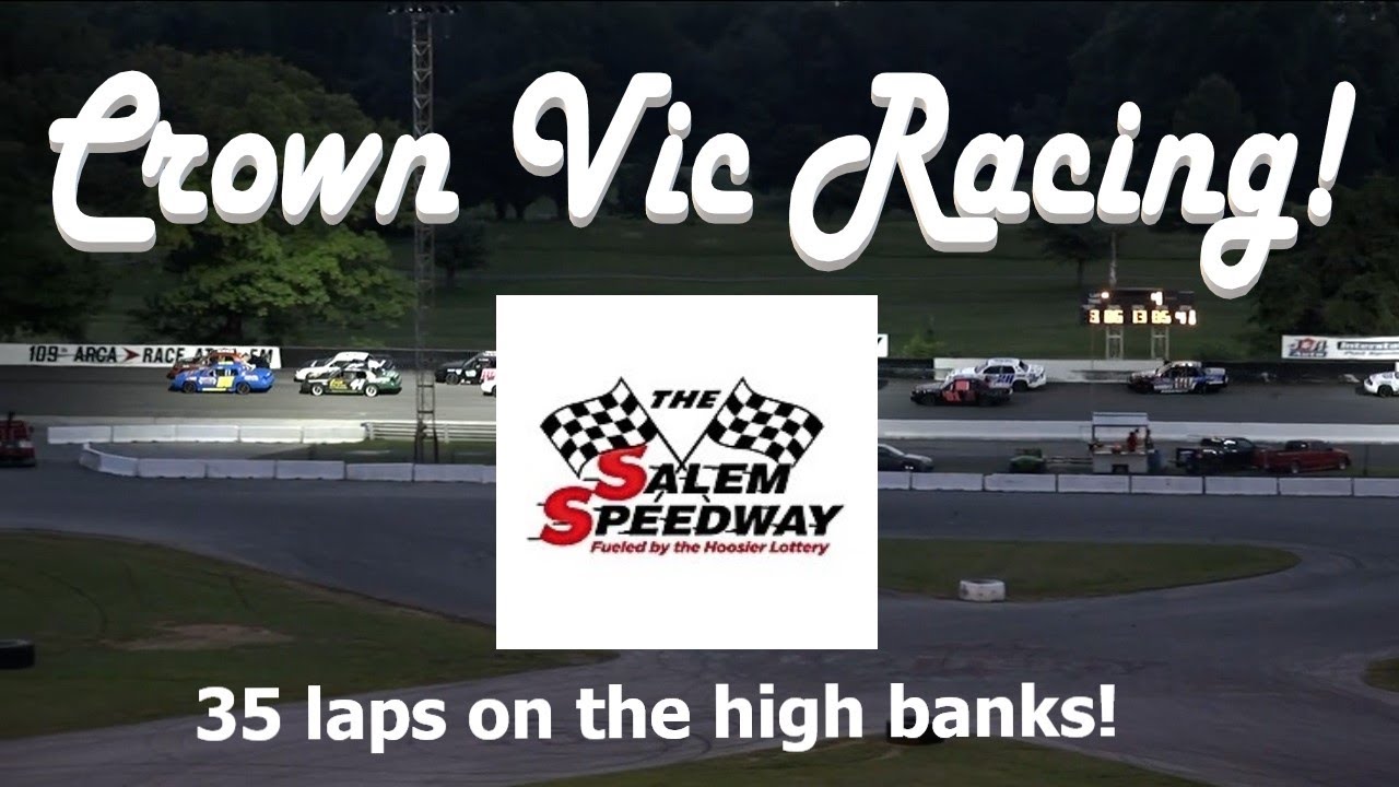 Crown Vics - High Banks - FULL RACE! - August 19, 2023 - YouTube