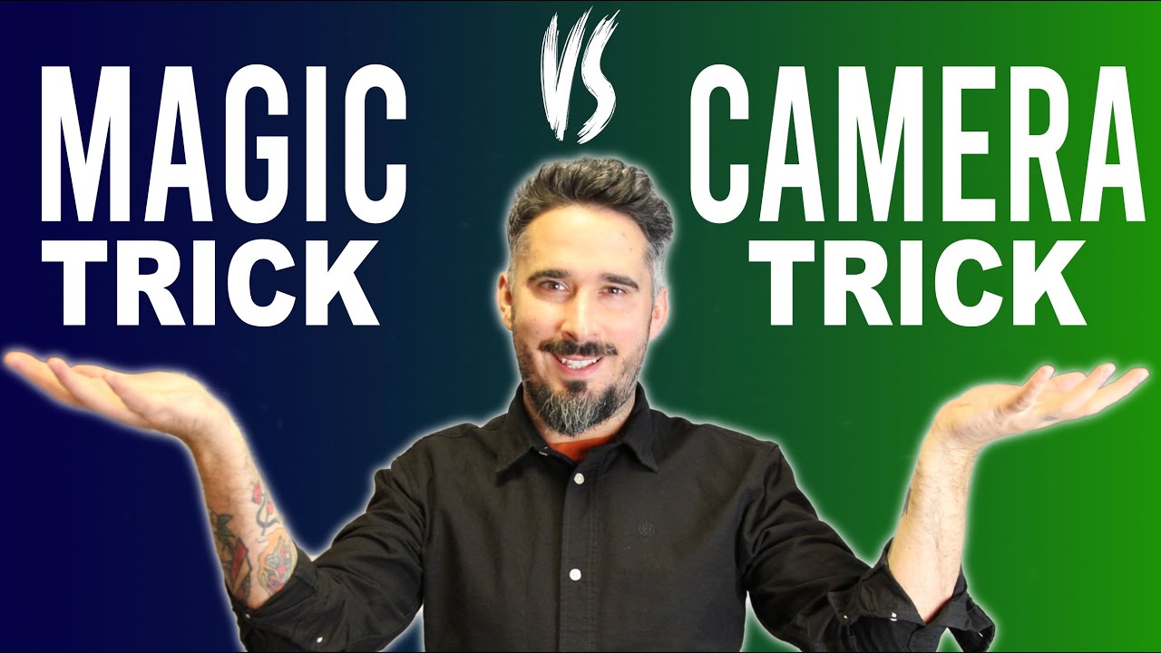 Magic trick or Camera trick? Can YOU Spot the Difference? - YouTube