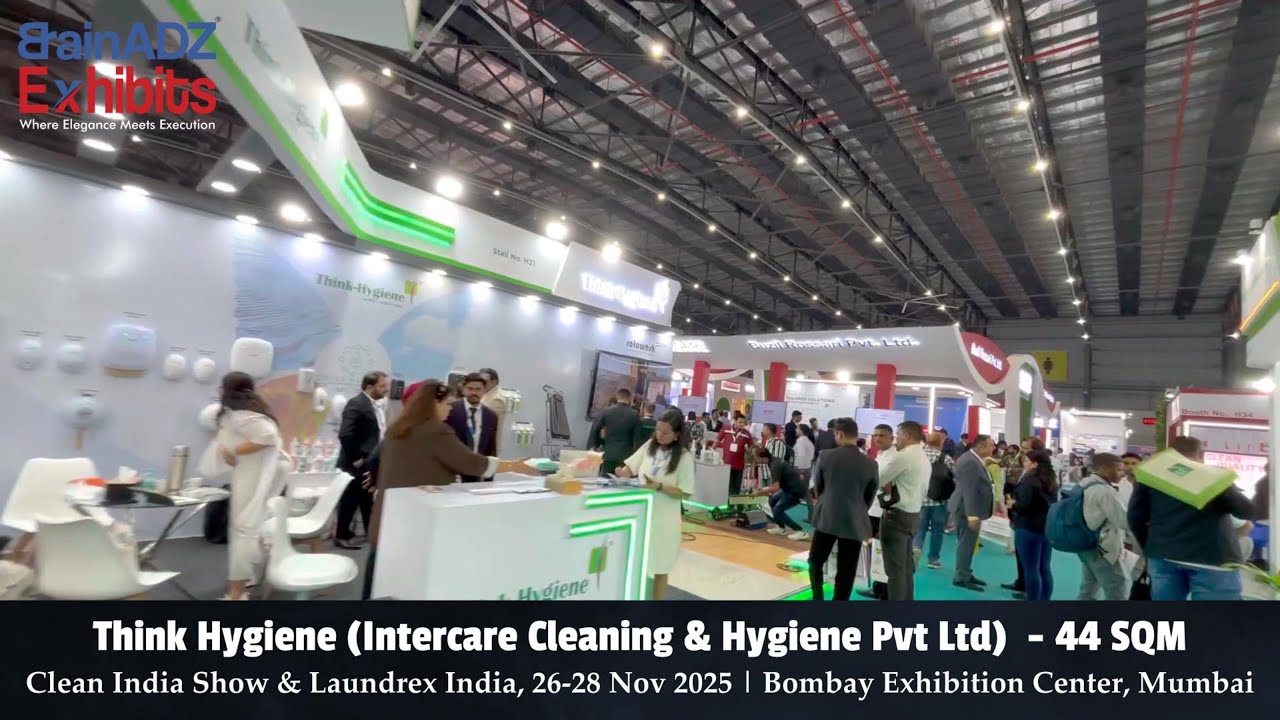 Think Hygiene at Clean India Show & Laundrex India 2025 – Designed ...