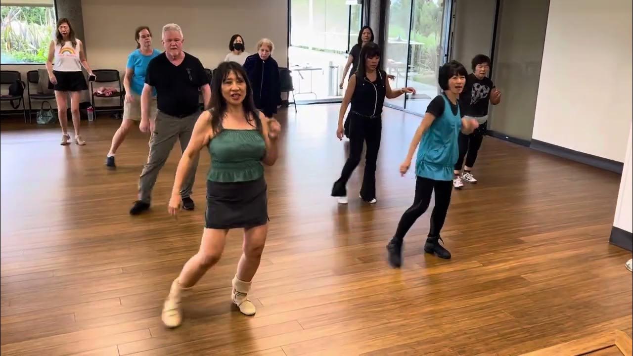 Calm down line dance - YouTube