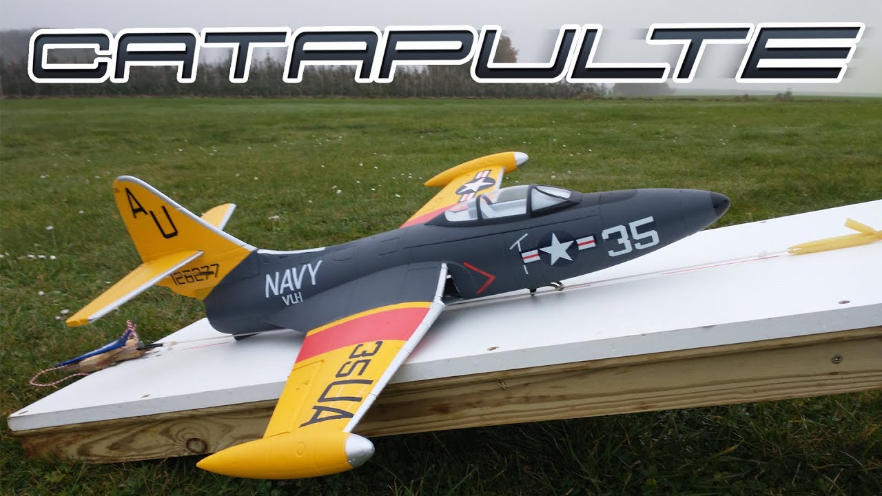 Catapulte compacte et efficace pour modèles jusqu'à 1 kg - YouTube