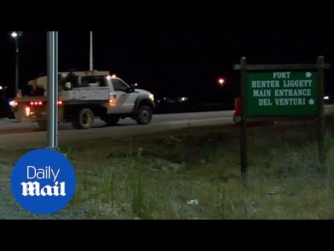 Soldiers hurt after tent collapses at CA Army base - YouTube