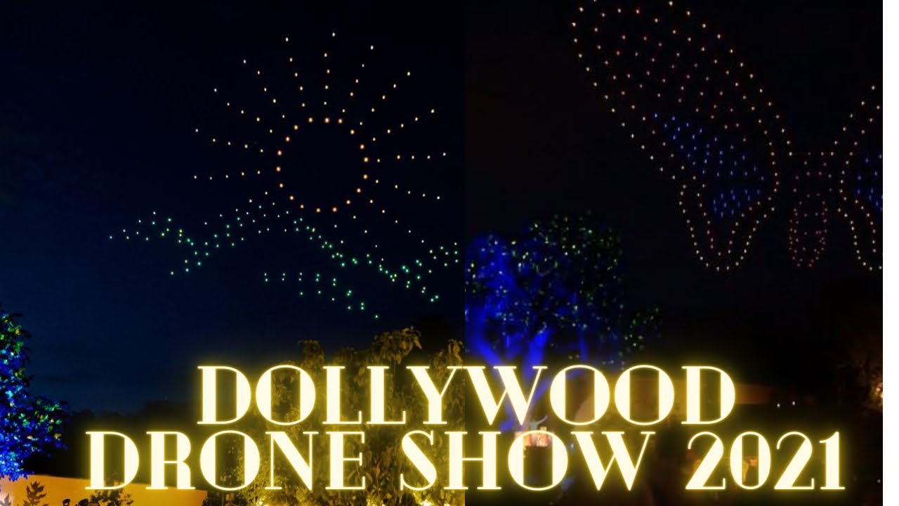 DOLLYWOOD SUMMER 3D DRONE SHOW AND FIREWORKS 2021 - YouTube
